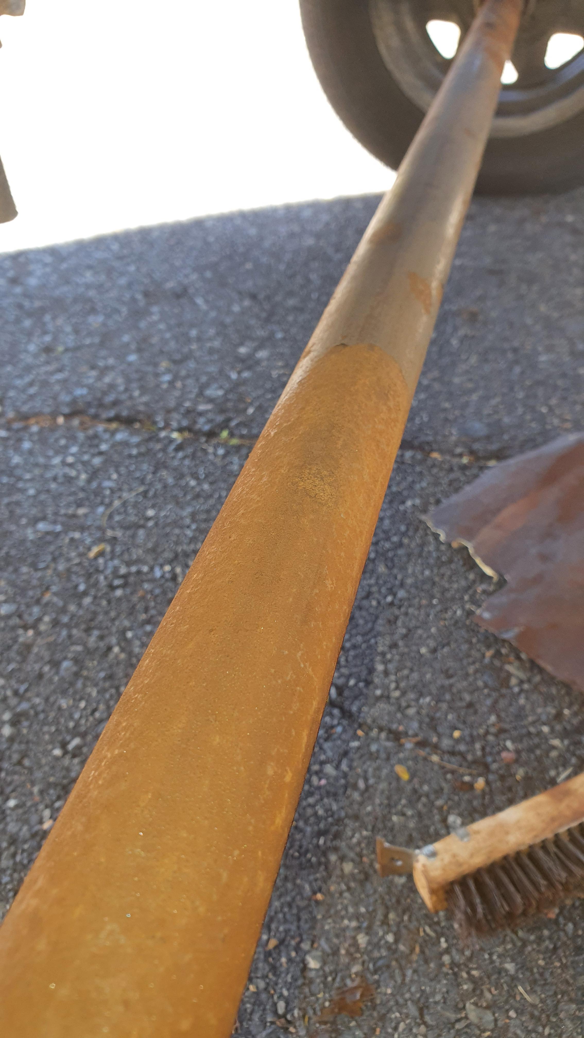 Rusted axle can it be saved? - Boating - Australian Fishing Online