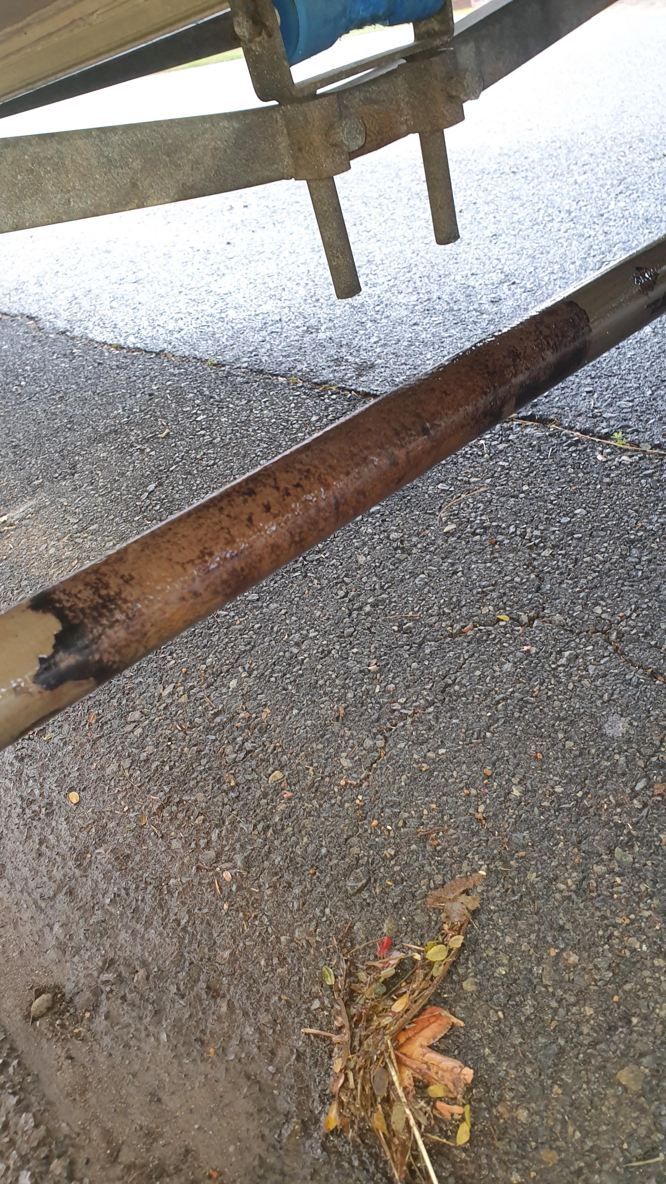 Rusted axle can it be saved? - Boating - Australian Fishing Online