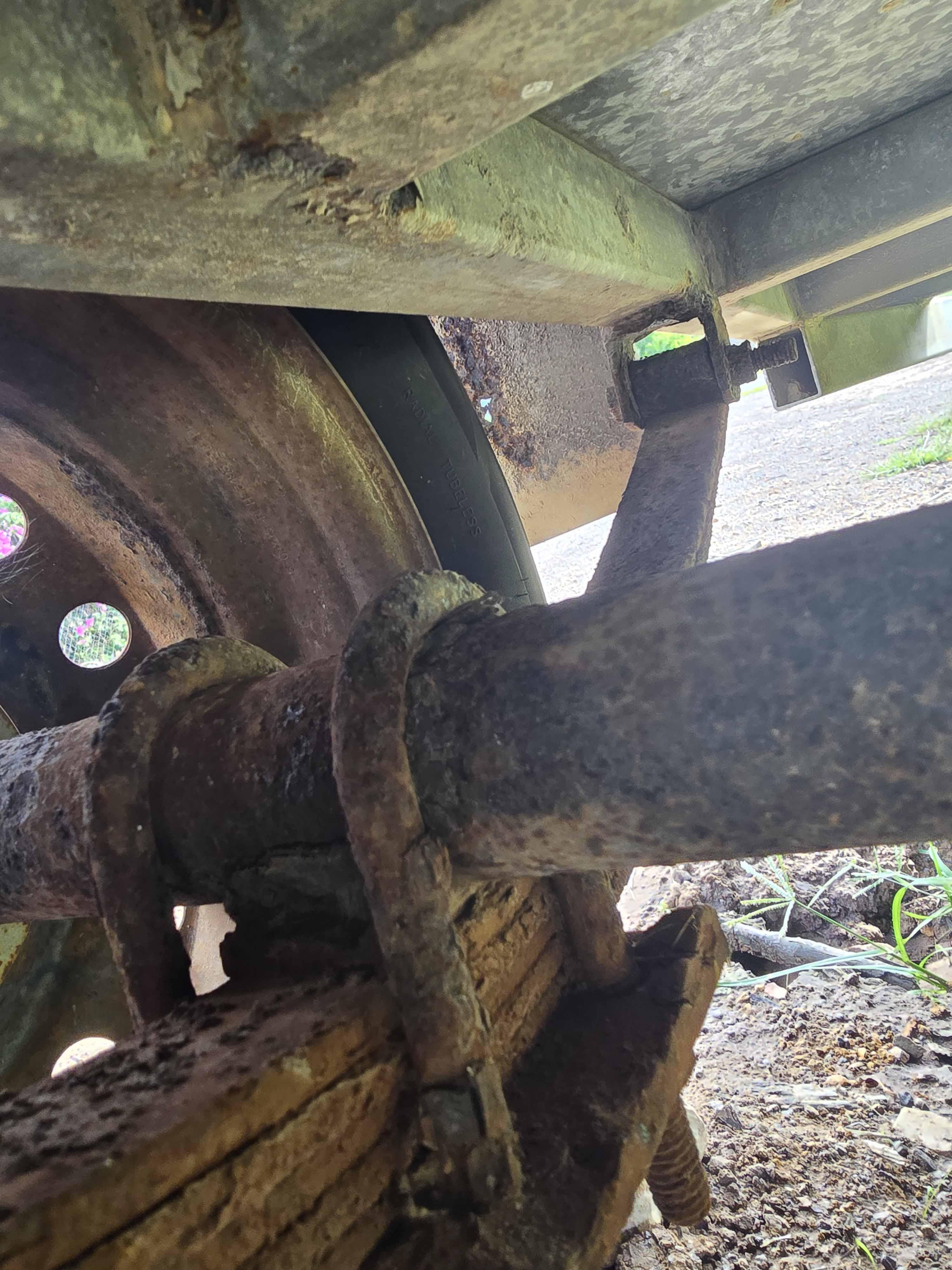 Rusted axle can it be saved? - Boating - Australian Fishing Online