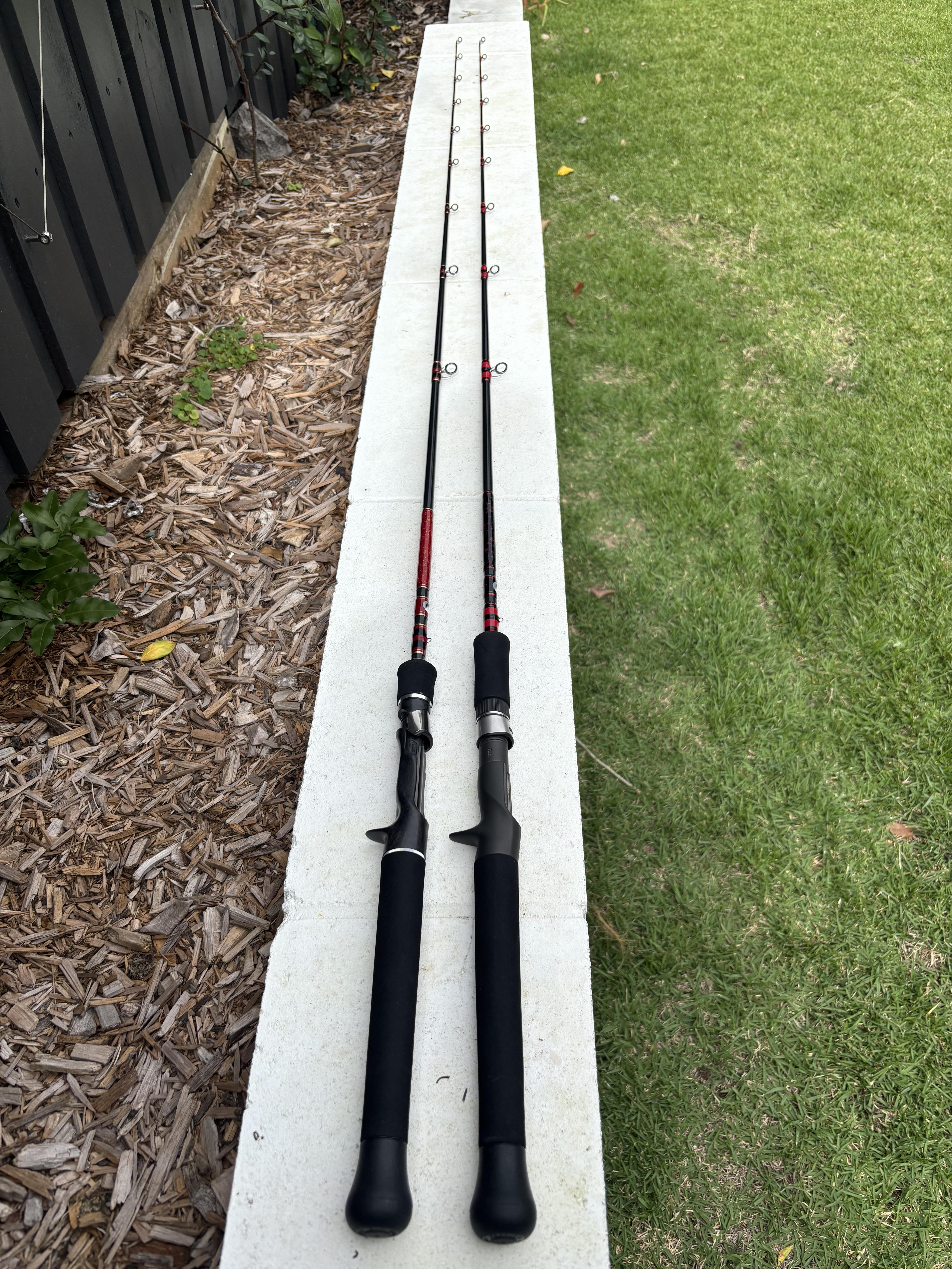 Couple of Custom Barra Rods - Tackle, Rods and Reels - Australian ...